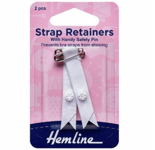 Shoulder Strap Retainer with Safety Pin, White (Copy) — Artificial ...