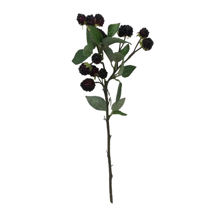 Artificial Blackberry Spray - Natural (40cm long) — Artificial Floral ...
