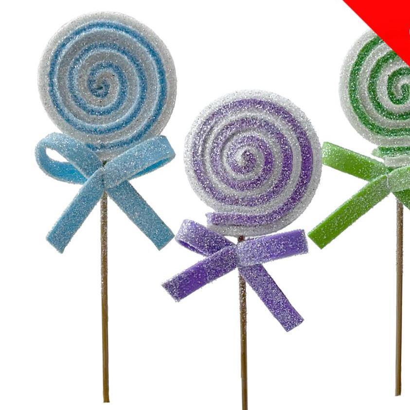 16cm Decorative Pastel Lolly - One Selected at Random — Artificial ...