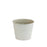 Zinc diamond patterned cream bucket — Artificial Floral Supplies