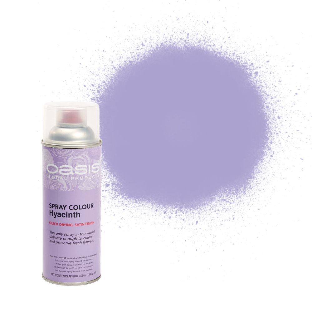 OASIS® Spray Paint Colours - Hyacinth - 400ml — Artificial Floral Supplies