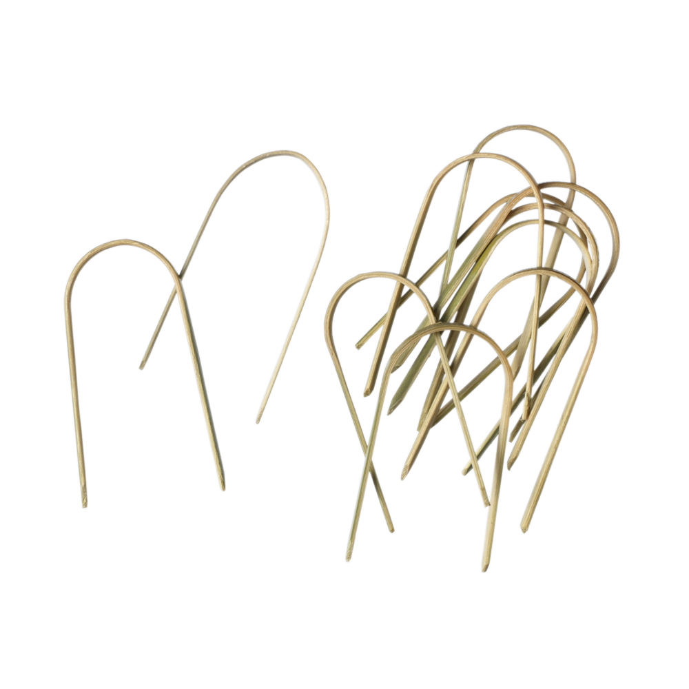 Eco Friendly 4cm Bamboo Mossing Pins - Pack of 100 — Artificial Floral ...