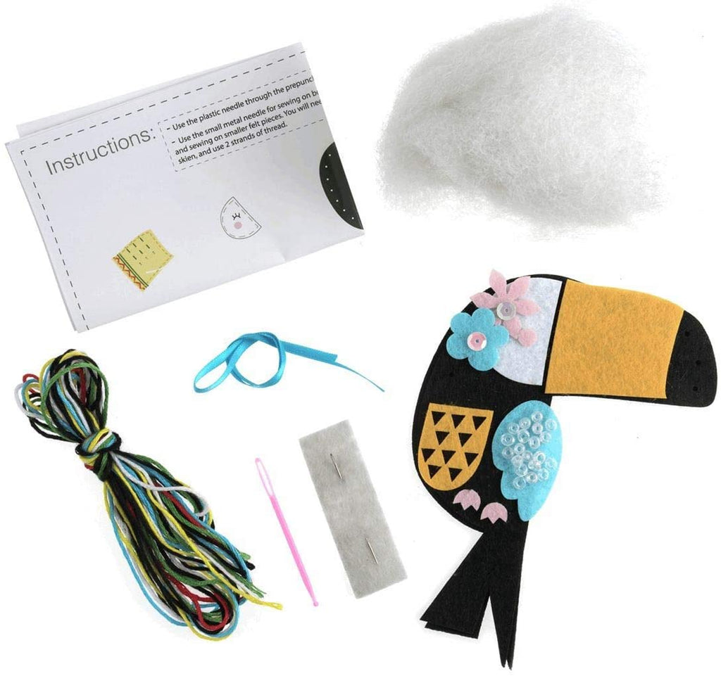 Make Your Own Felt Toucan — Artificial Floral Supplies