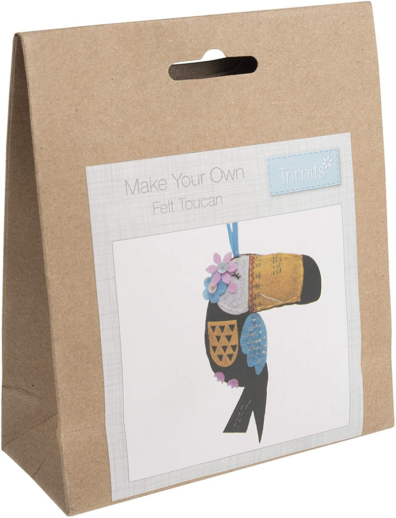 Make Your Own Felt Toucan — Artificial Floral Supplies