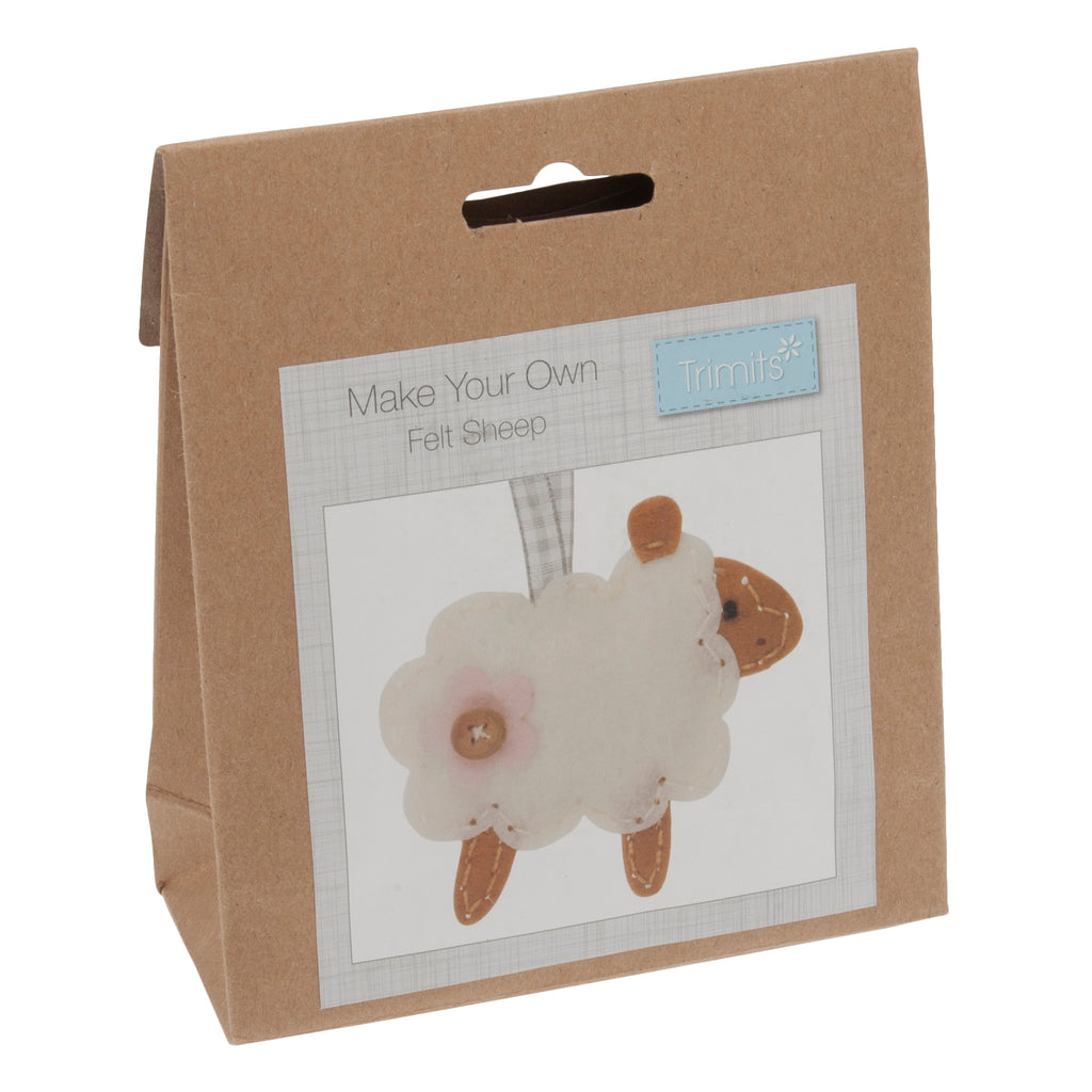 Make Your Own Felt Sheep Kit — Artificial Floral Supplies