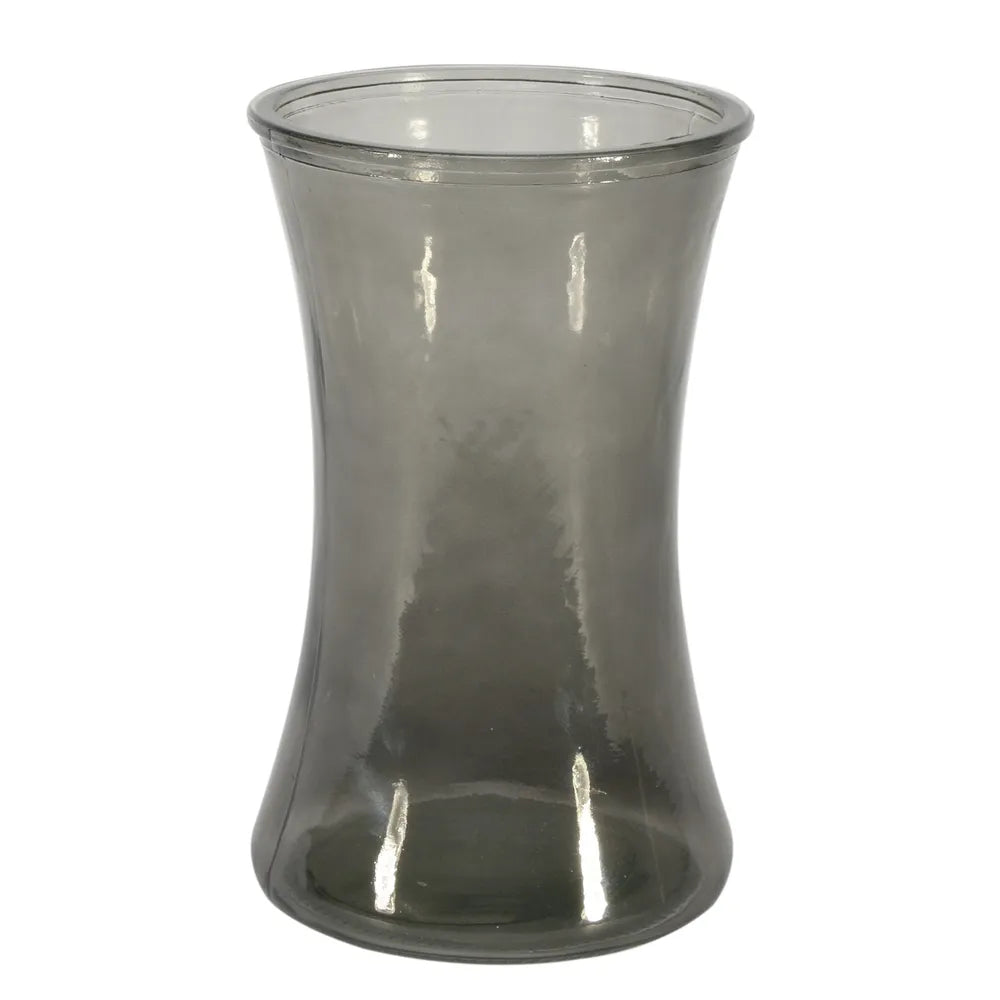 Infinity Vase - Ø12.5 x H20cm - Dove Grey — Artificial Floral Supplies